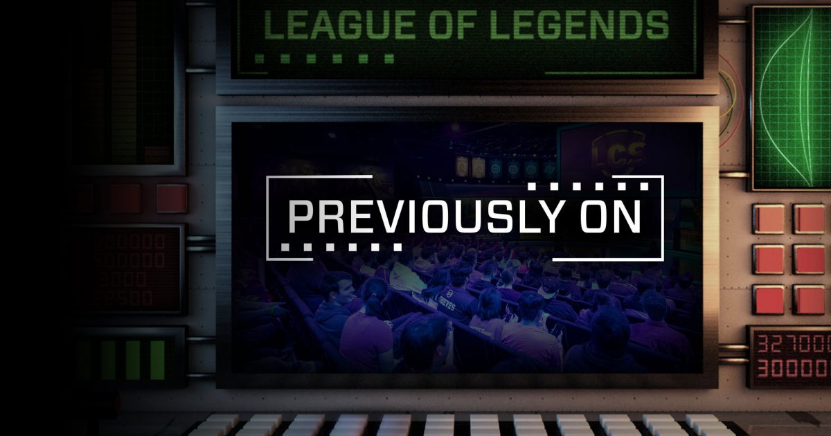 Previously On LCS – Week 2 – League of Legends